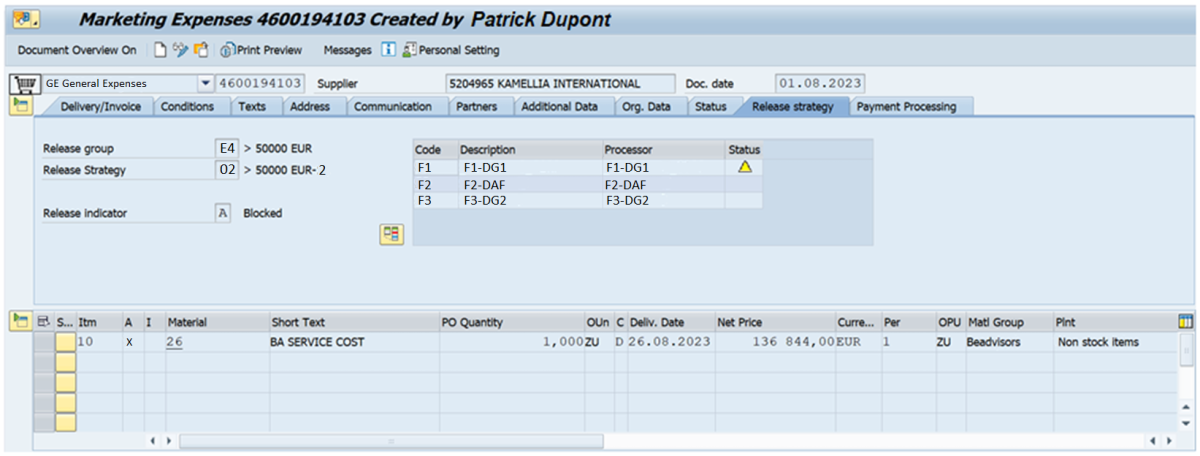 How to validate a purchase order? Set up a release strategy. – Blog for ...