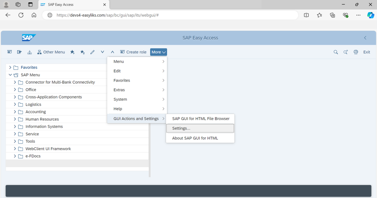 Wanna switch from FIORI Tiles to SAP WEB Gui in 4 clicks ? – Blog pour ...