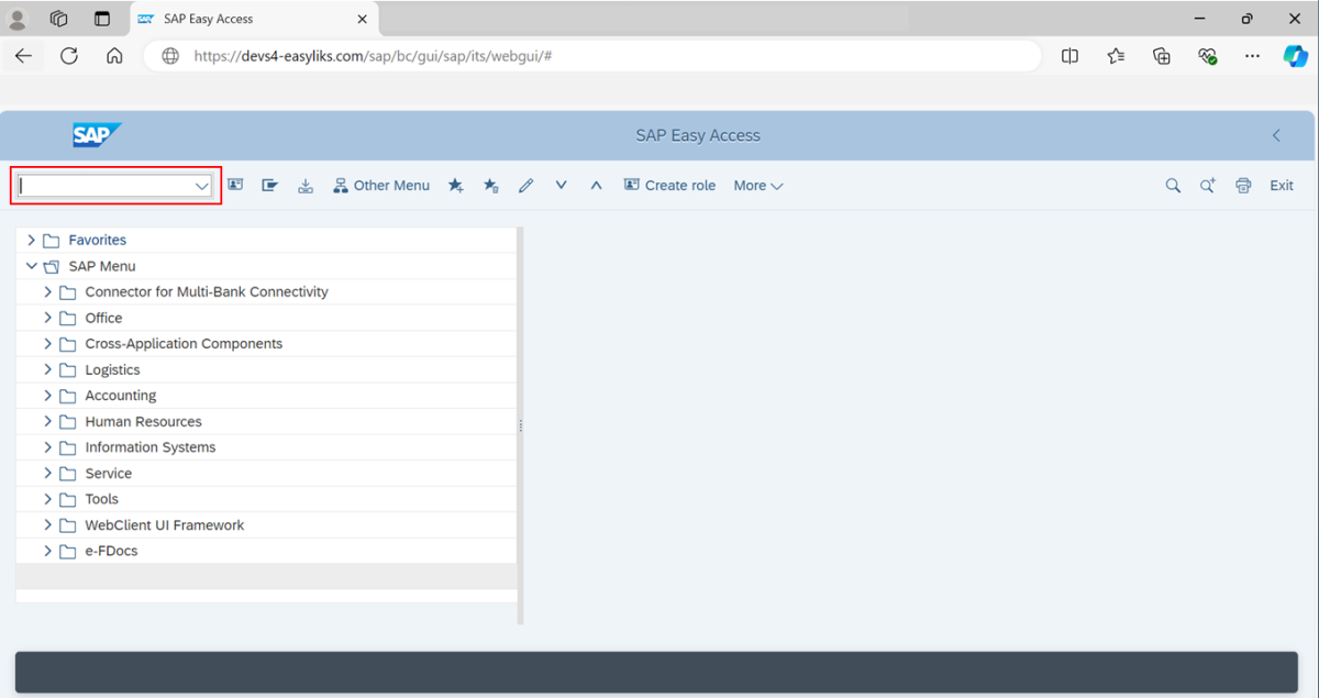 Wanna switch from FIORI Tiles to SAP WEB Gui in 4 clicks ? – Blog pour ...
